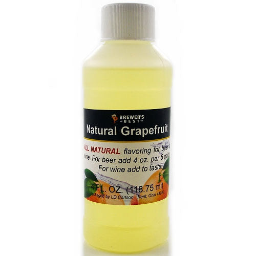 Natural Grapefruit Flavor Extract - 4 oz.