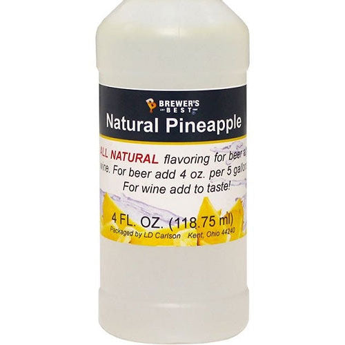 Natural Pineapple Flavor Extract - 4 oz.