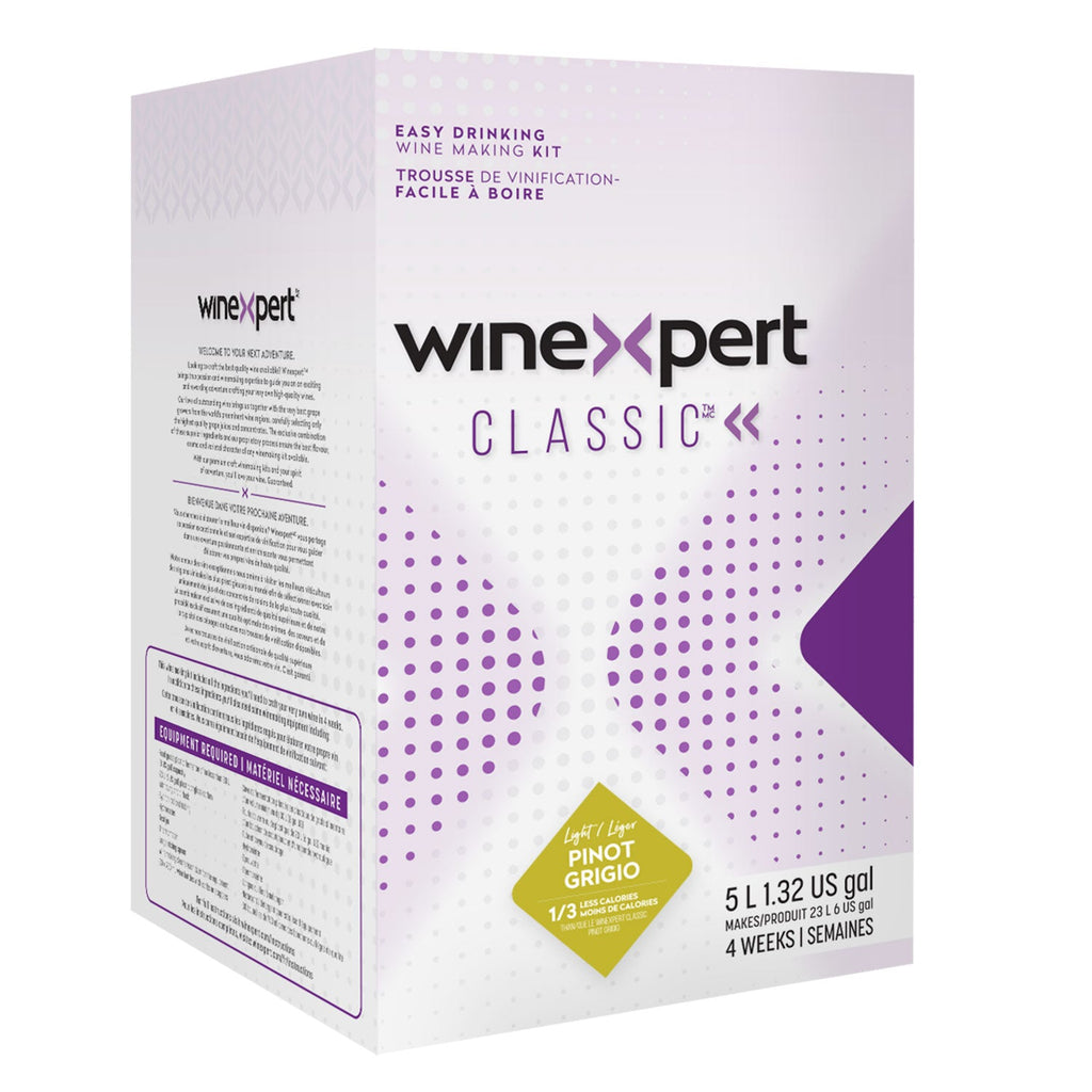 Winexpert Classic Light Pinot Grigio Wine Kit