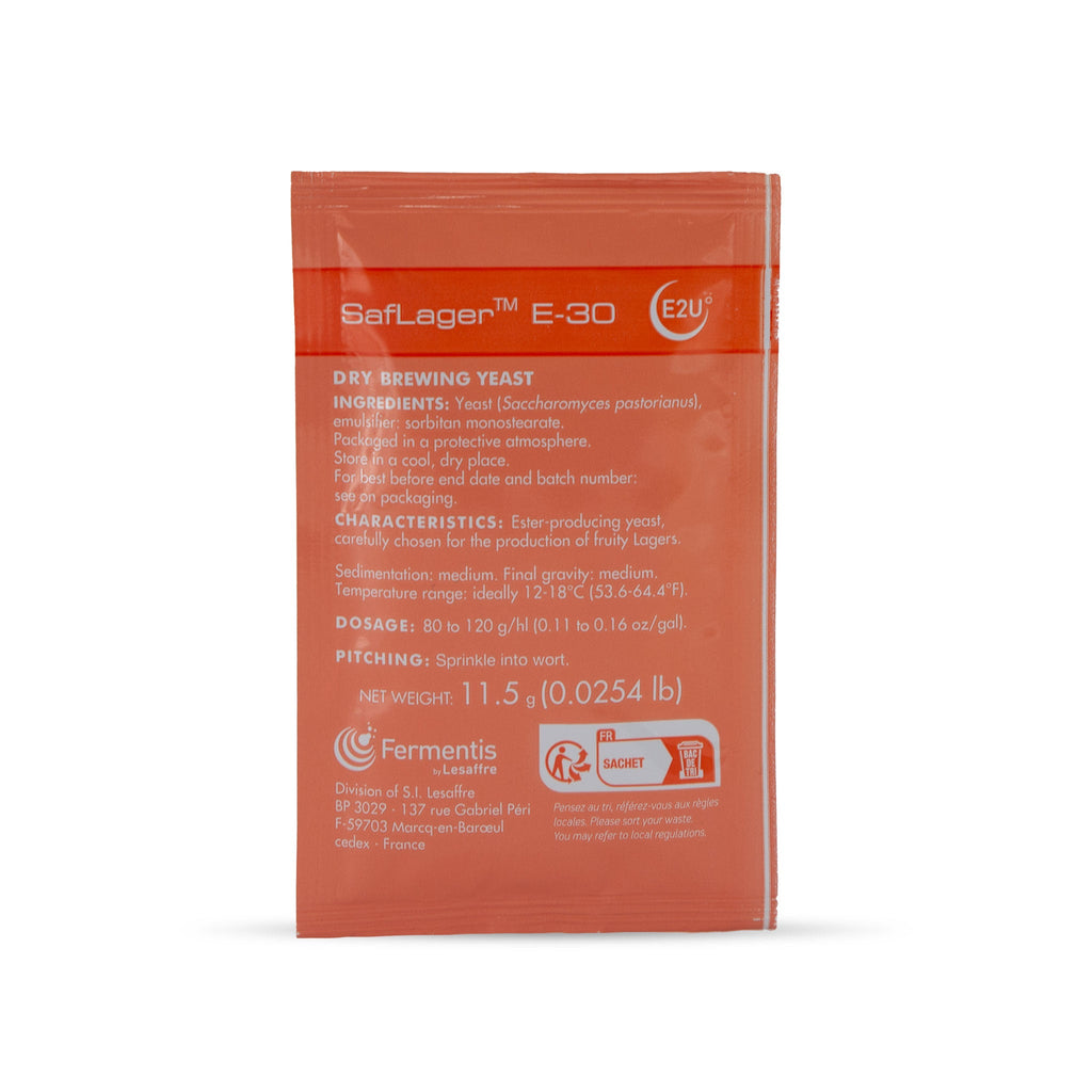 SafLager E-30 Lager Dry Yeast - Fermentis