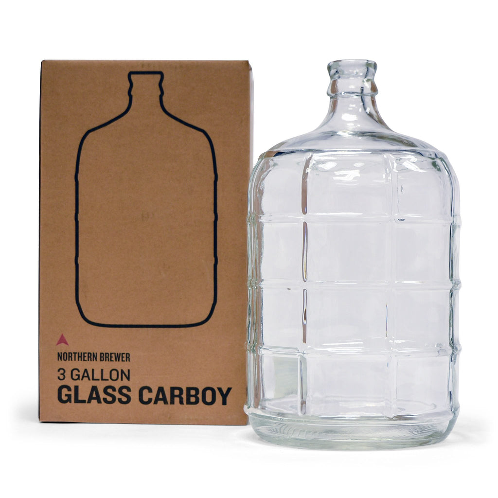 3 Gallon Glass Carboy – Small Batch Fermenter for Beer & Wine