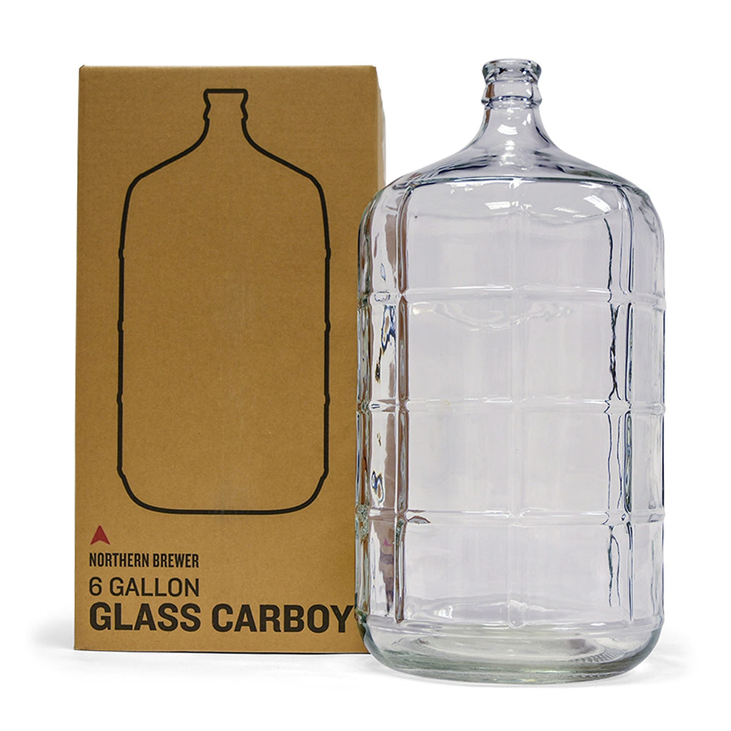6 Gallon Glass Carboy – Fermenter for Beer & Wine