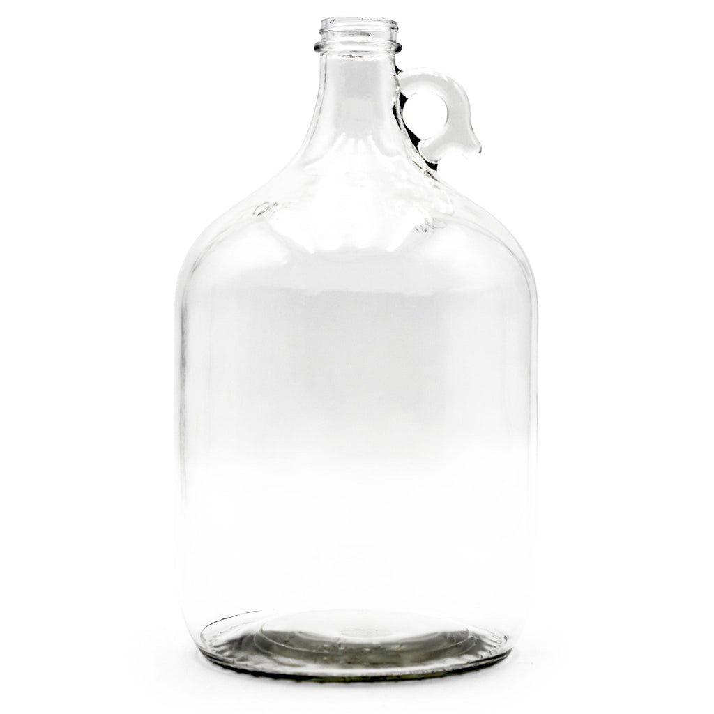 1 Gallon Clear Glass Jug Fermenter for Small Batch Brewing