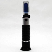 Brix Refractometer with ATC – Includes Specific Gravity Scale