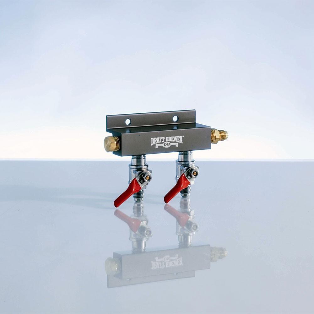 Home Brew Keg System w/ Two Cornelius (Corny) Ball Lock Kegs & Gas Dis